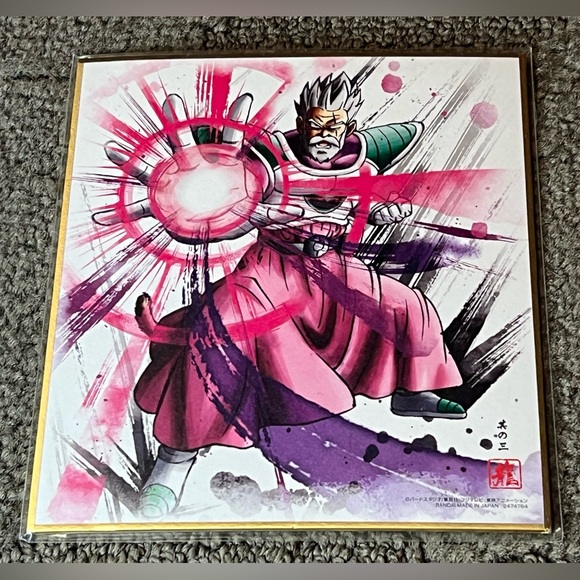 Bandai Namco | Art | Dragon Ball Z Super Shikishi Art Board Paragus ...